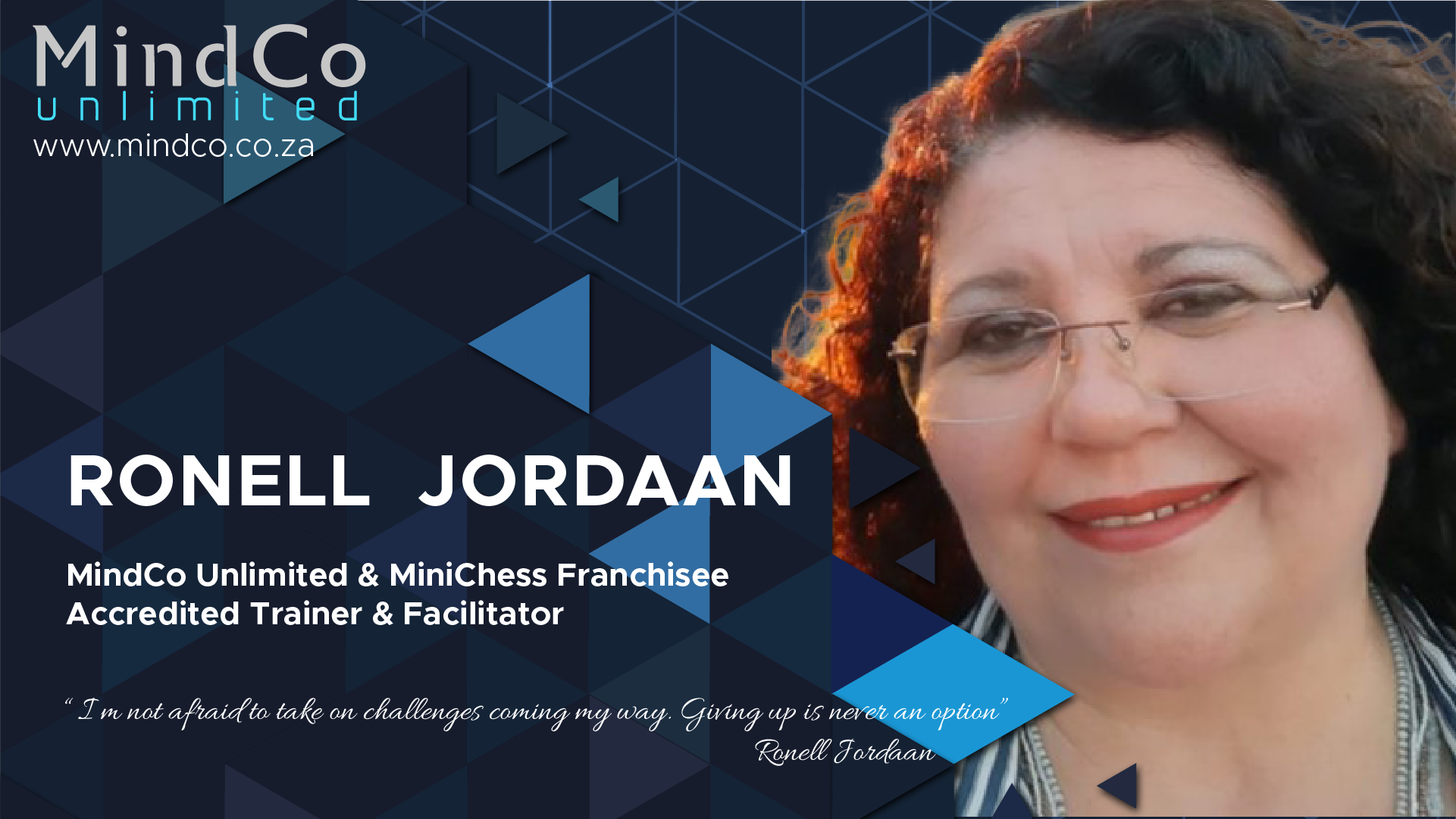 Ronell Jordaan - Franchisee Feature